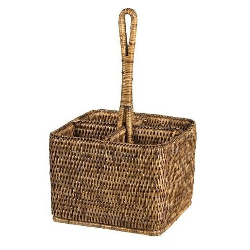 Buy Rattan Cutlery Caddy Online - Crave Wares – CRAVE WARES