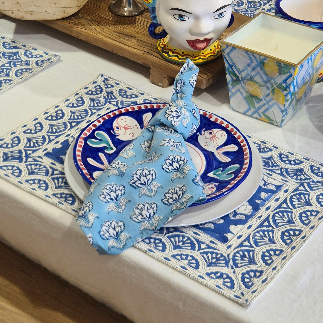 Lake Palace | Block Print Placemat – CRAVE WARES