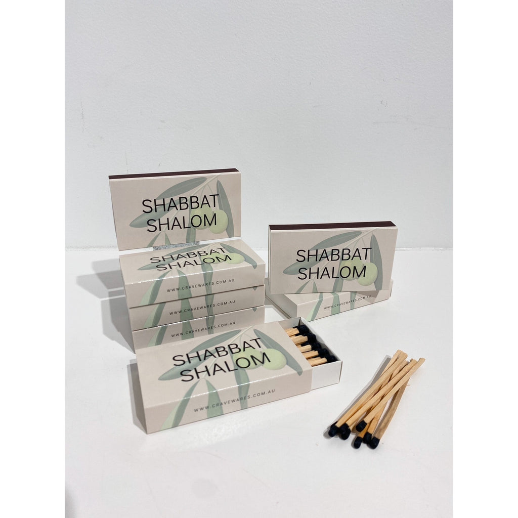 Shabbat Matches – CRAVE WARES